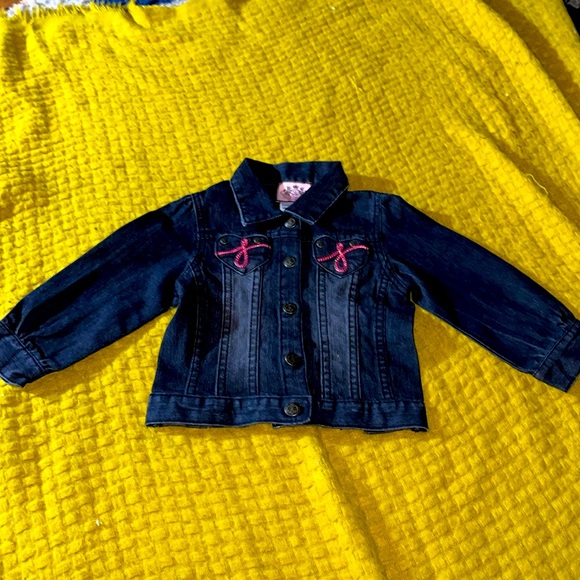 Juicy Couture | Jackets & Coats | Juicy Couture Black Jean Jacket 824 ...